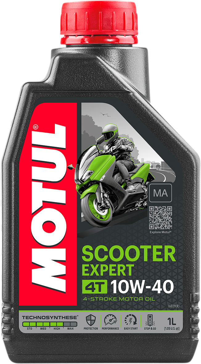 MOTUL Scooter Expert 4T Engine Oil - 10W40 - 1L 105960 – BILLS EXHAUSTS