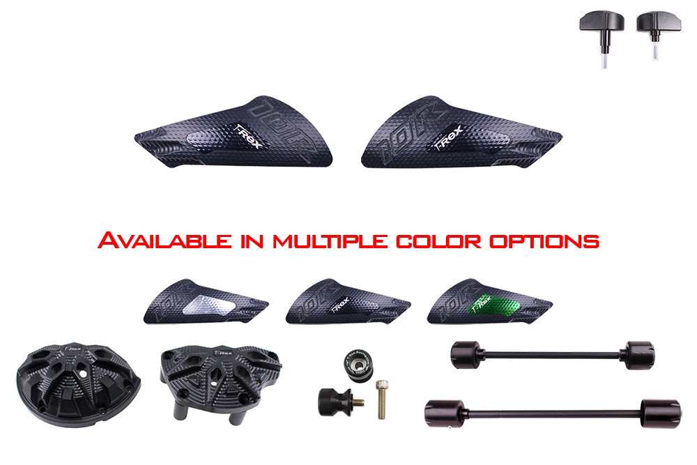 T-rex no cut frame front & rear axle sliders case covers spools 11-19 ...
